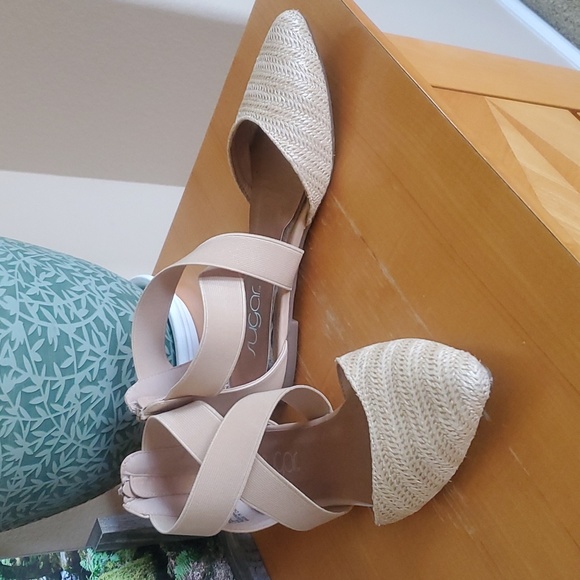 Sugar | Shoes | Sugar Cream Flats | Poshmark